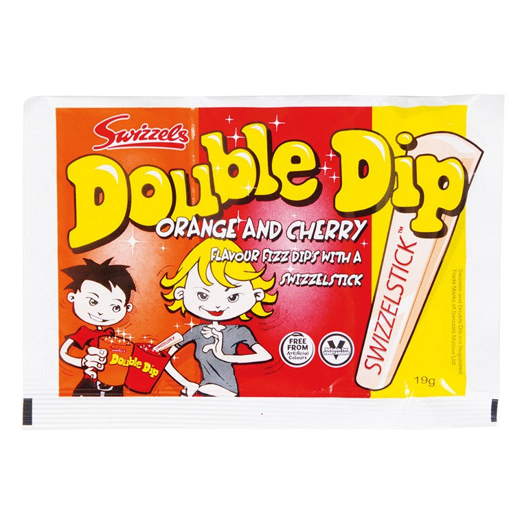 Swizzels Double Dip Swizzelstick, 19gm – Cheap as Chips