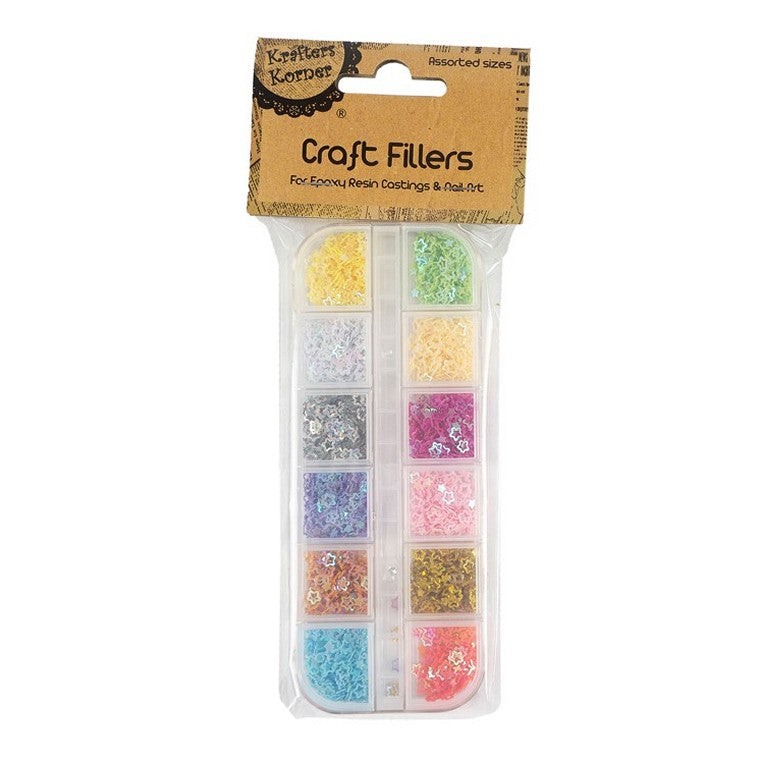 Craft Fillers Stars and Moons, 2 Asstd Designs – Cheap as Chips