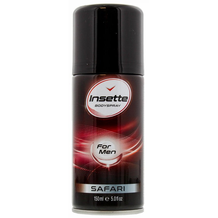 Insette, Body Spray, Safari, 150ml – Cheap as Chips