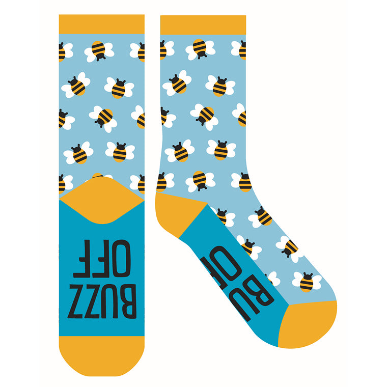 Buzz Off Crazy Socks – Cheap as Chips