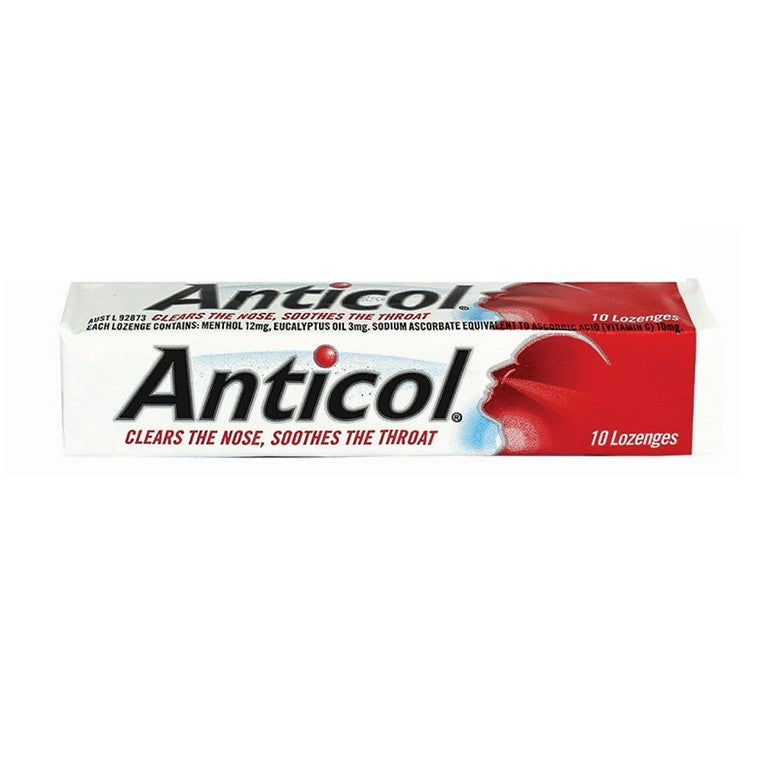 Anticol Throat Lozenges, 10pk – Cheap as Chips