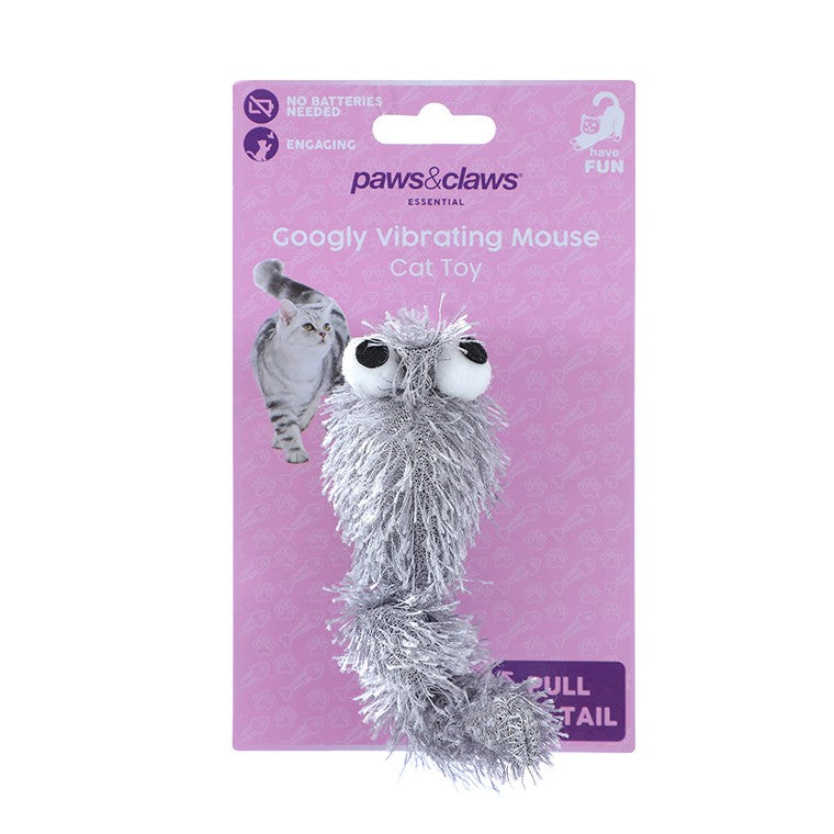 Googly Vibrating Mouse Cat Toy, Asstd – Cheap as Chips