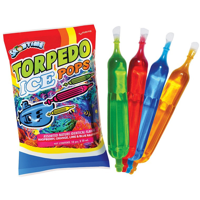 Snowtime Torpedo Ice Pops, 10pk – Cheap as Chips